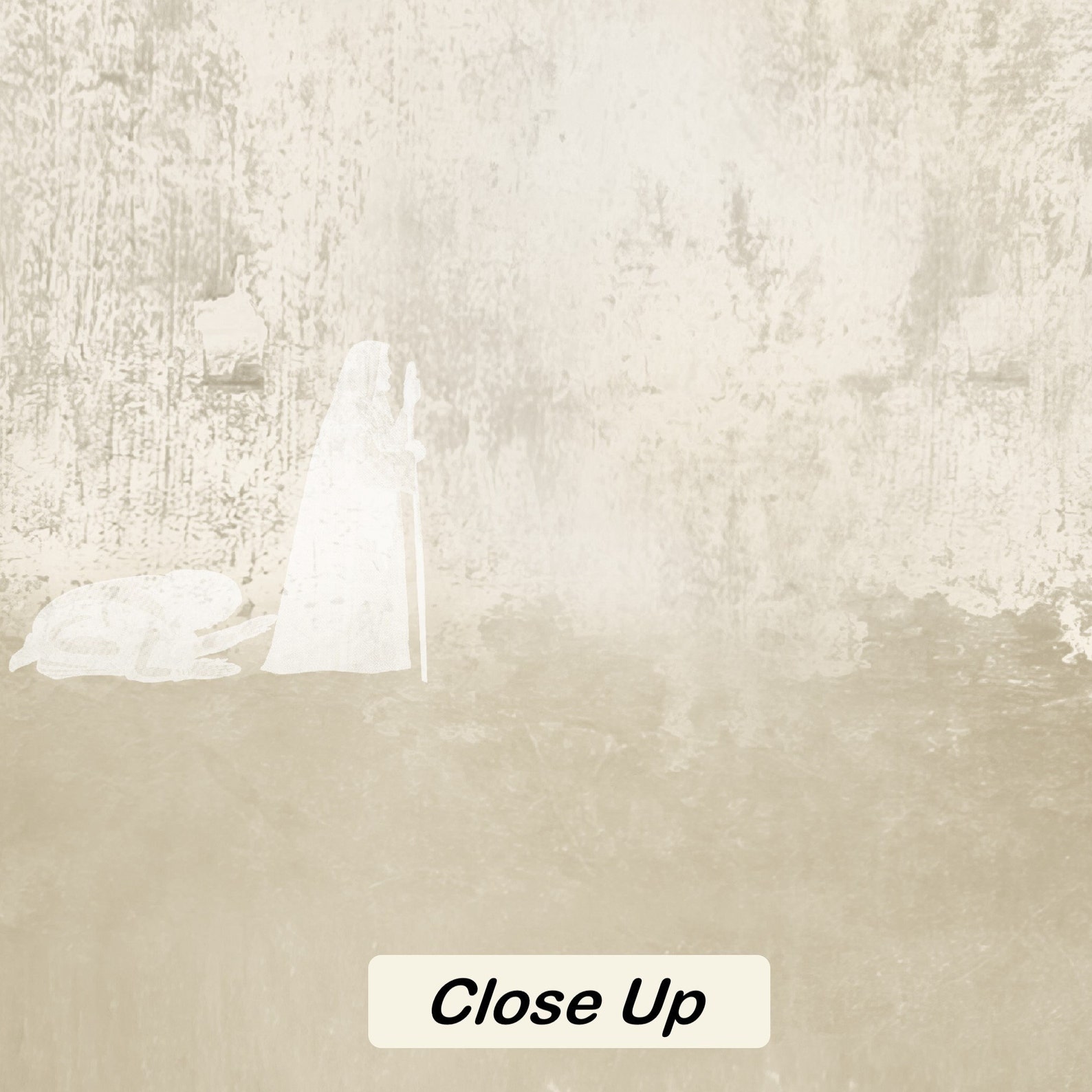 Jesus Heals the Bleeding Woman | Golden Beige, Digital Print, Woman ...