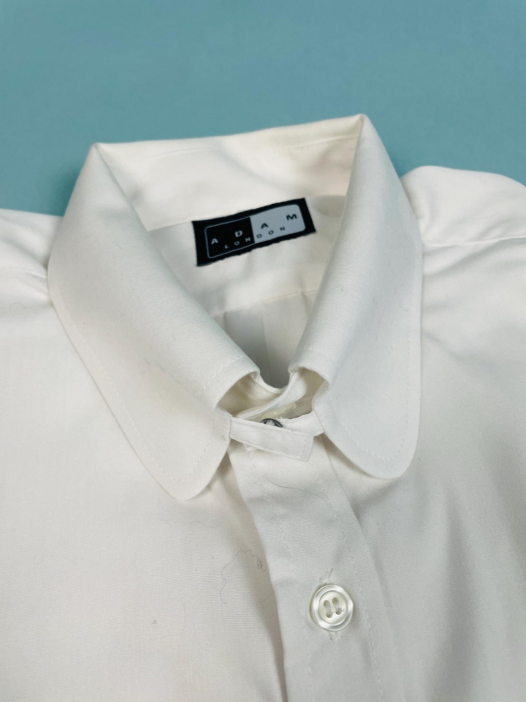 Men’s 1960s Style Tab-collar Dress Shirt by ADAM of LONDON (M) - Etsy
