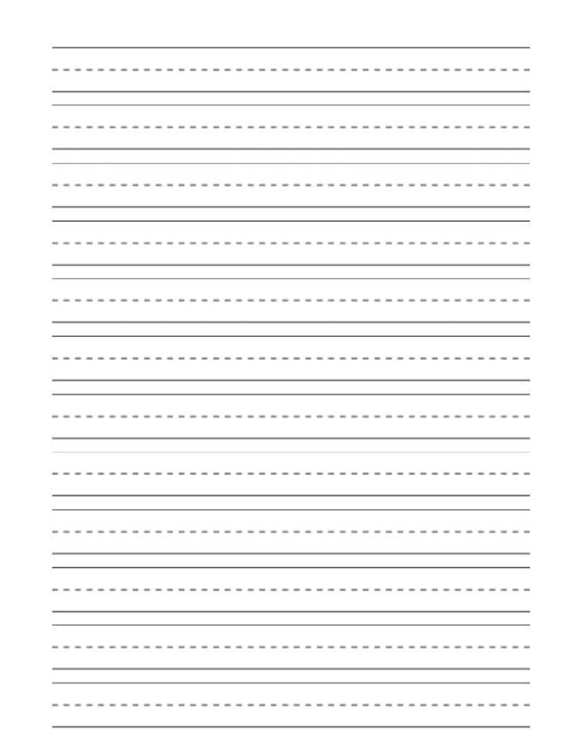 Blank Writing Template With Illustration - Etsy