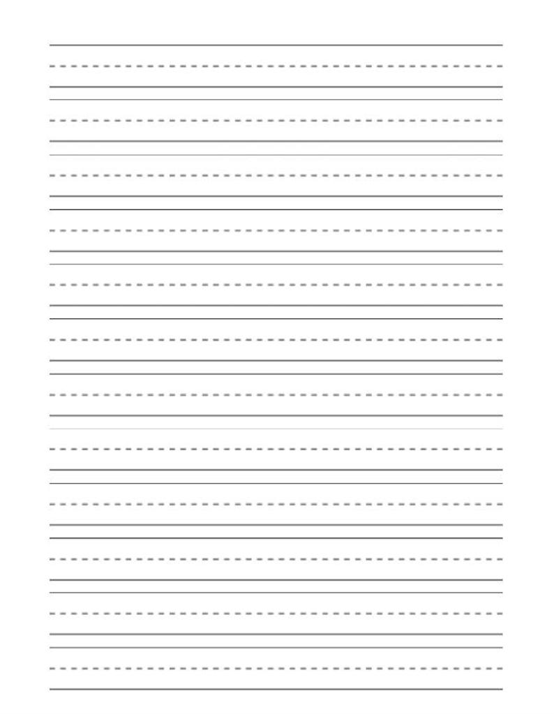 Blank Writing Template With Illustration - Etsy