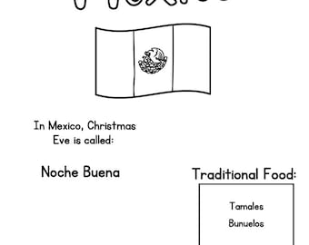 Holidays Around the World Las Posadas Bingo Christmas in Mexico ...