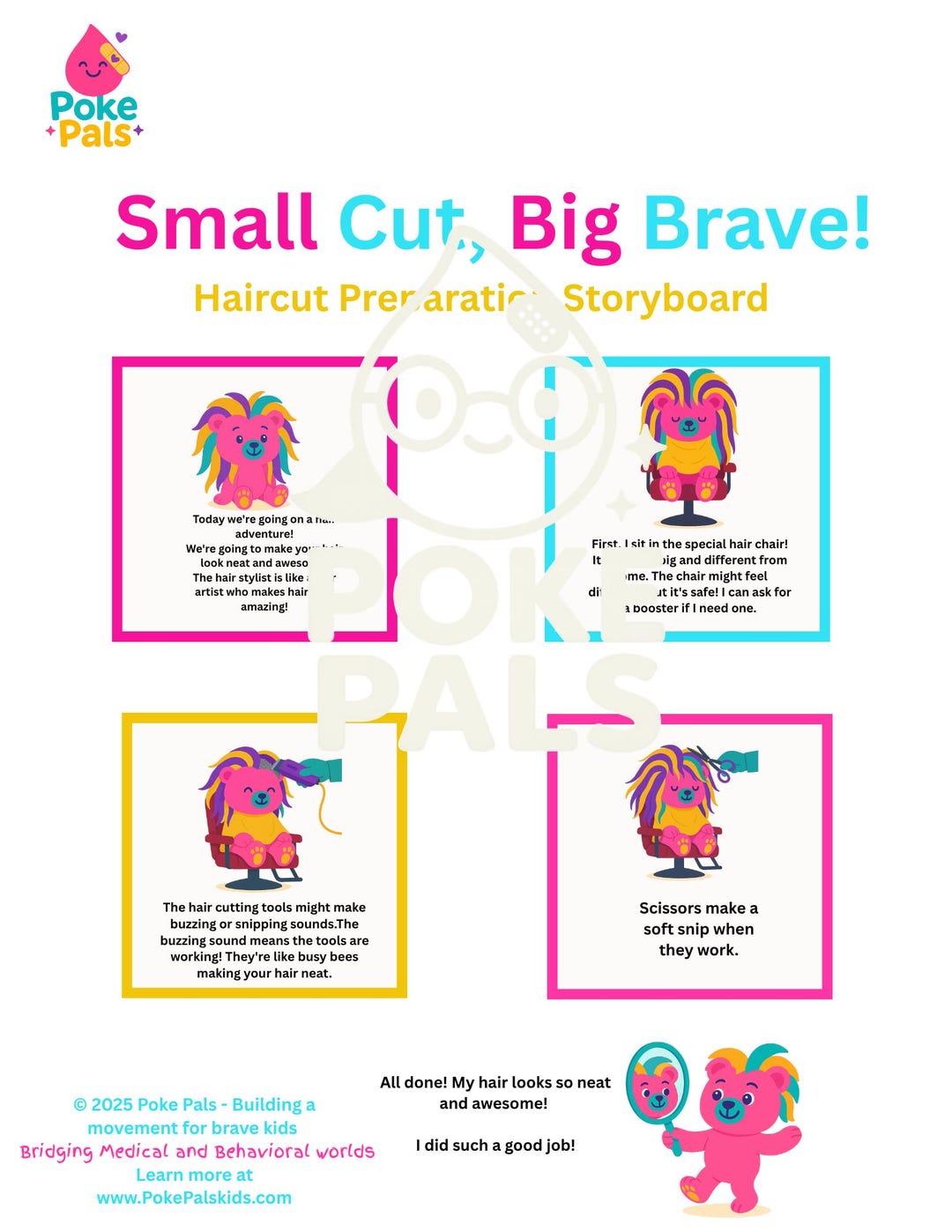 Toddler Haircut Storyboard: Sensory & Autism Support - Etsy