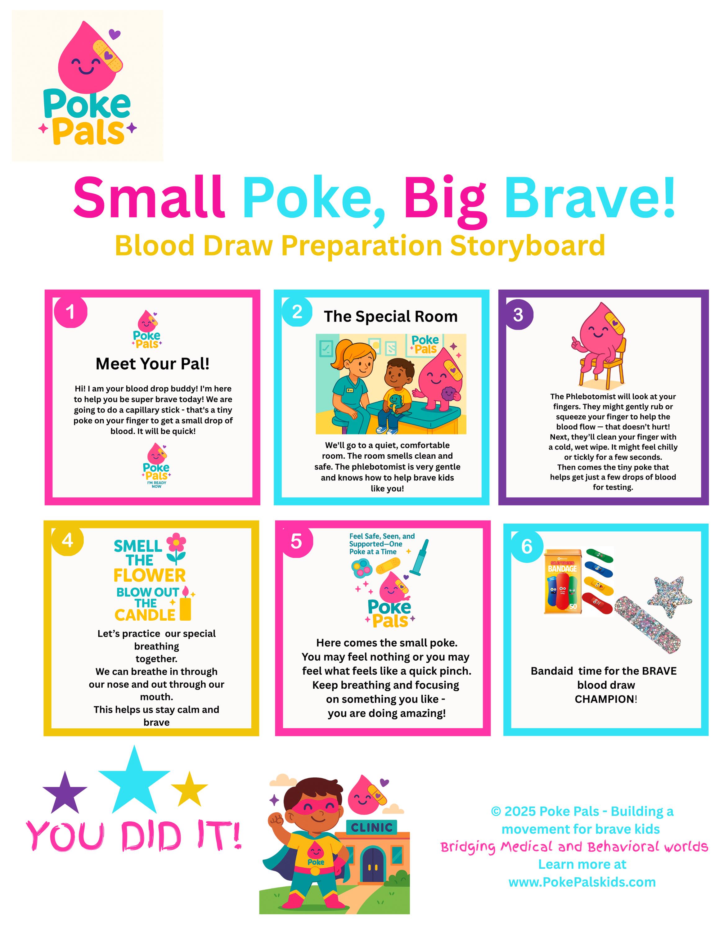 Blood Draw Preparation Toolkit for Kids - Etsy
