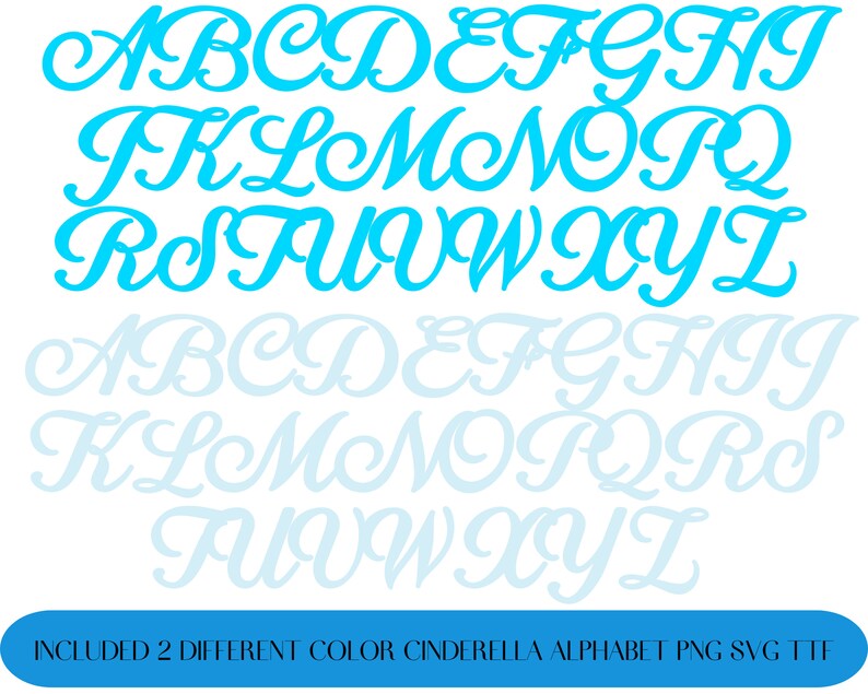 Princess Font: Alphabet Letters PNG SVG TTF (digital Download) - Etsy
