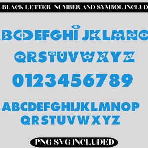 Monsters Inc Font SVG, Digital Download, Monsters Inc SVG, Monsters ...