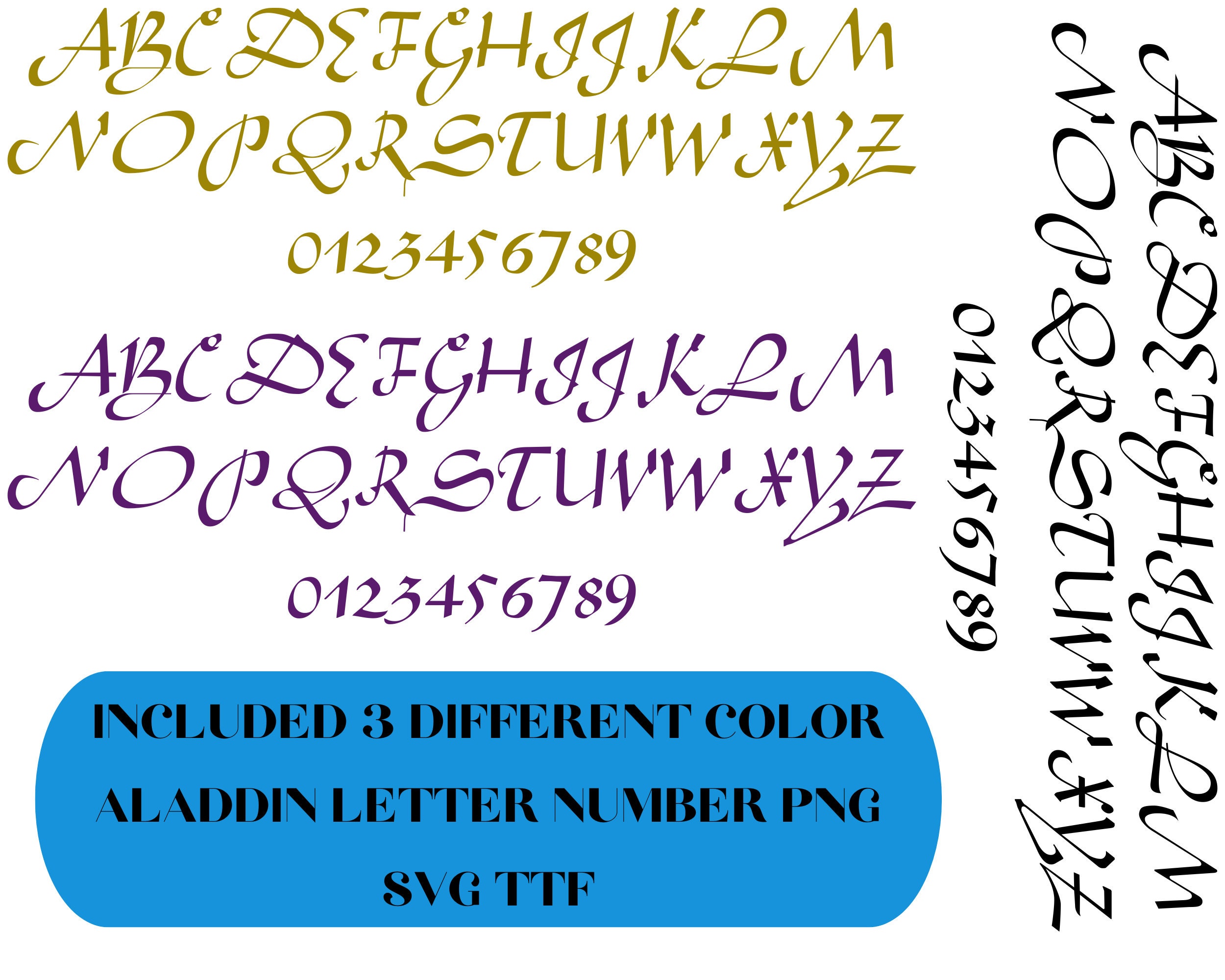 Princess Font: Alphabet Letters PNG SVG TTF (digital Download) - Etsy
