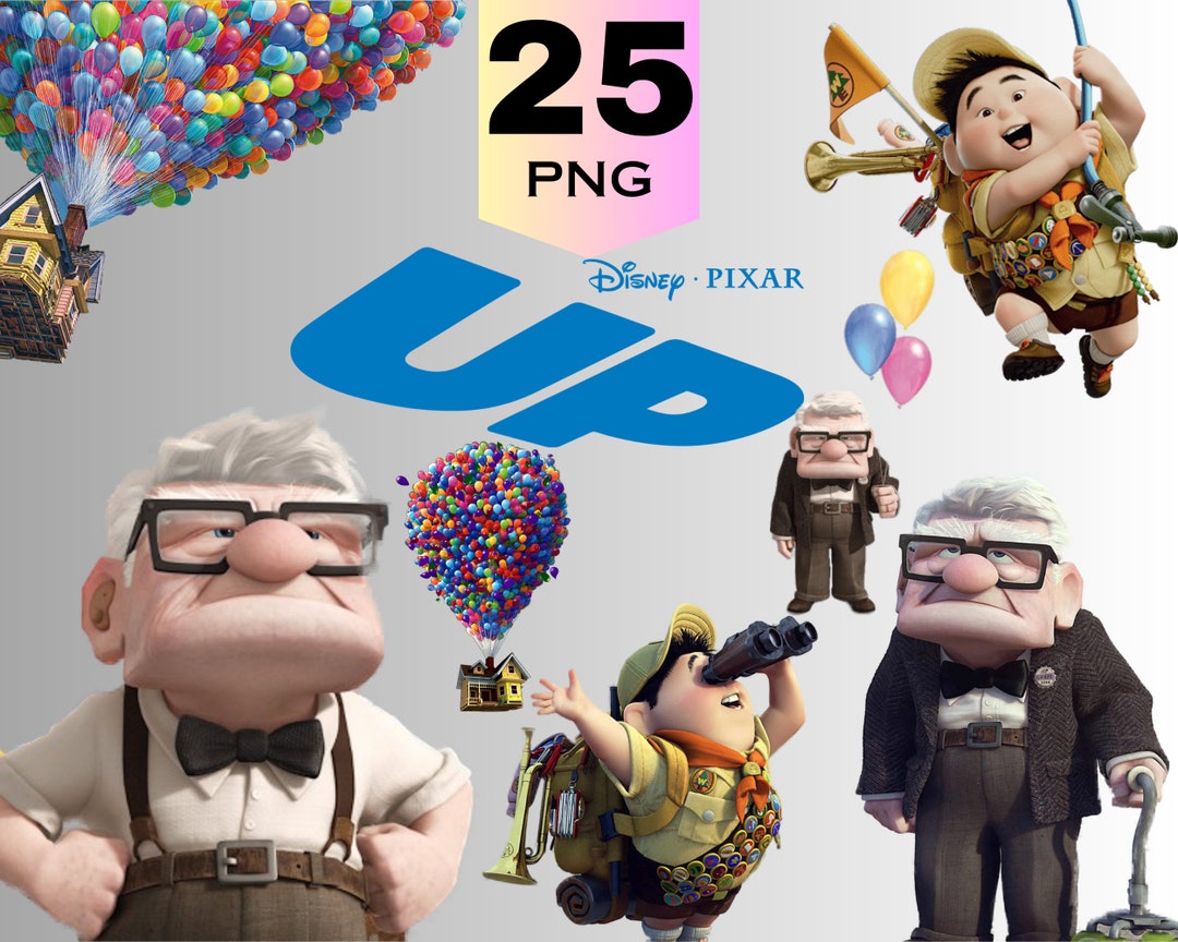 Up Movie Png up House Png Instant Digital Download High Quality 300 Dpi ...