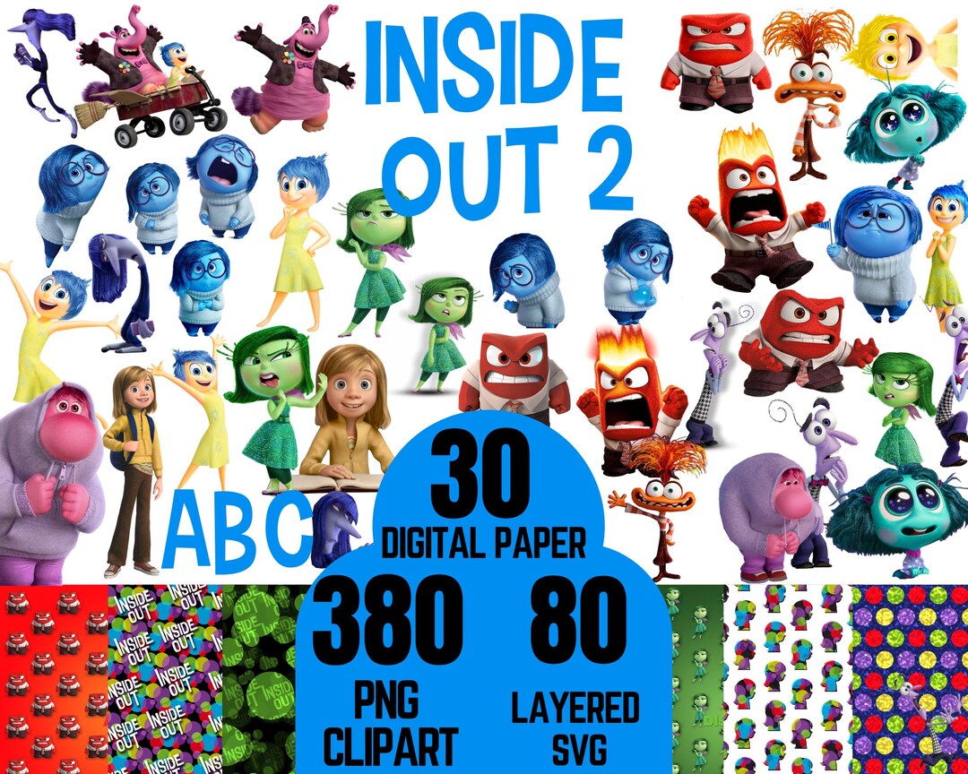 Inside Out 2 Clipart PNG, Inside Out SVG, Inside Out Clipart, Raiva ...