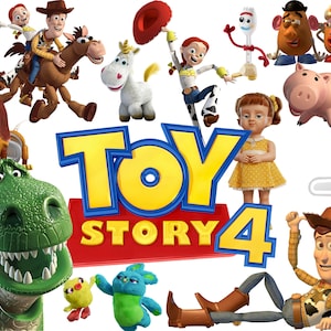 Toy Story Clipart Mega Pack: 500 PNG Images, SVG, PDF (digital Download ...