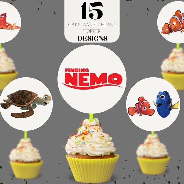 Nemo Cake Topper - Etsy