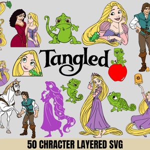 Tangled SVG, Tangled PNG, Flynn Rider Svg, Rapunzel Png, Rapunzel ...