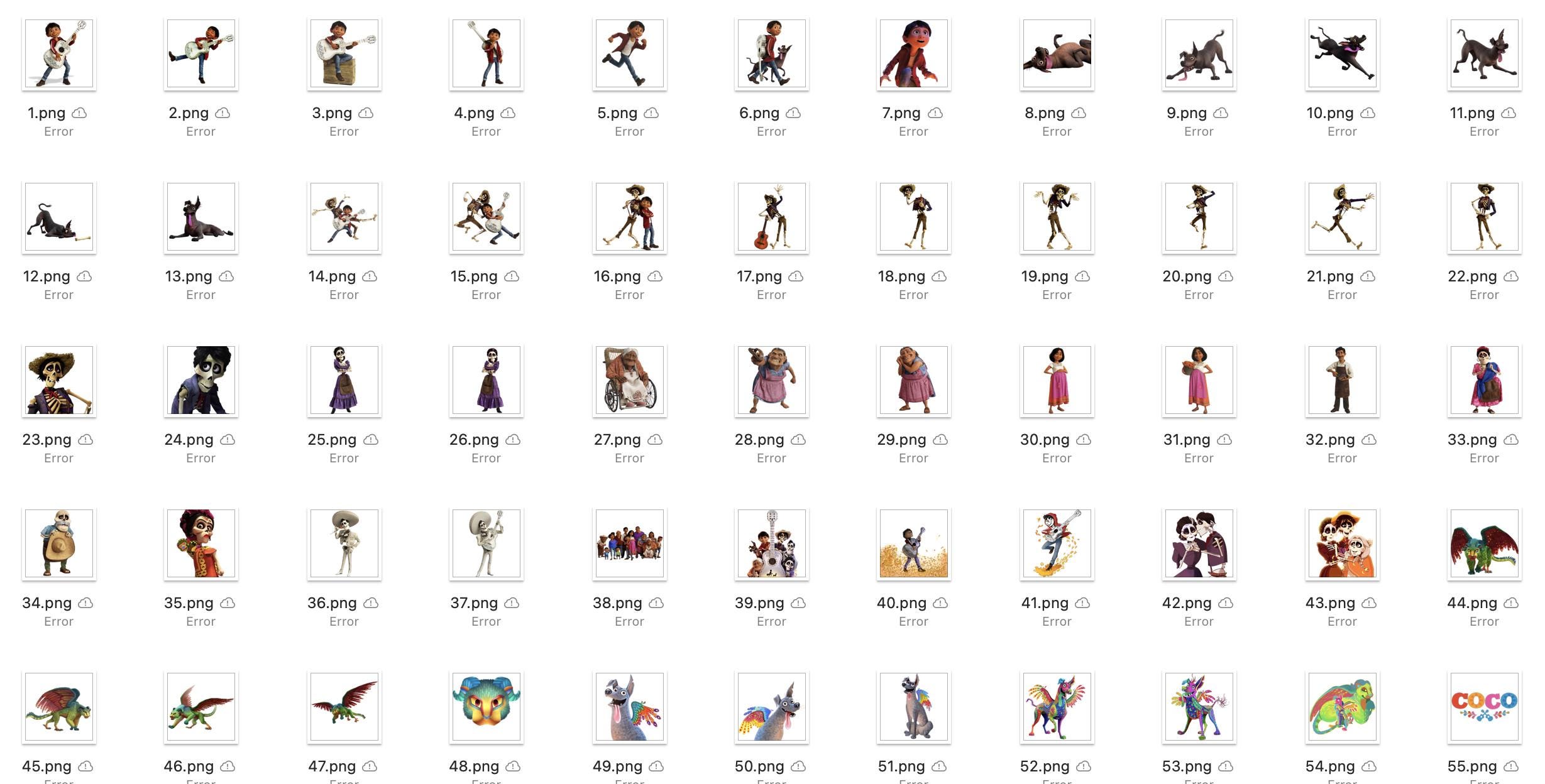 Coco Clipart Bundle: 700 PNG, 250 SVG, Digital Paper (digital Download ...