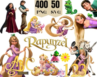 Tangled PNG Mega Bundle, Tangled SVG, Flynn Rider Svg, Rapunzel Png ...