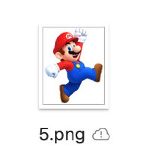Super Mario Font: Alphabet & Numbers (SVG, PNG) Digital Download, Super ...