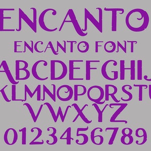 Encanto Letter Png, Encanto Font Svg, Encanto Alphabet, Encanto Svg ...