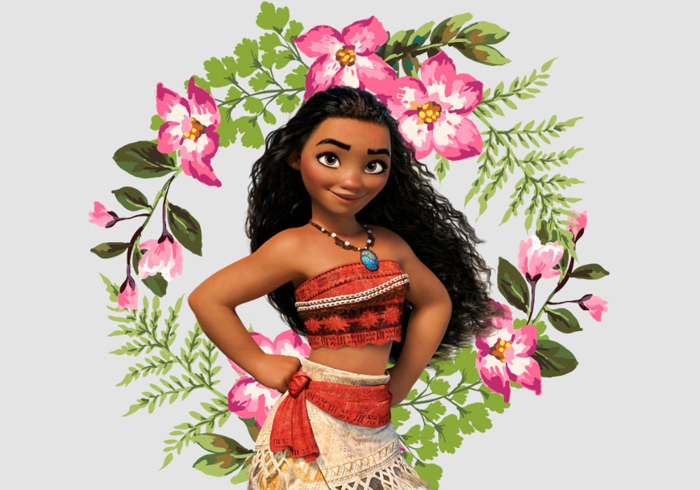 Moana Png Clipart Digital Download Moana Cake Topper Moana - Etsy