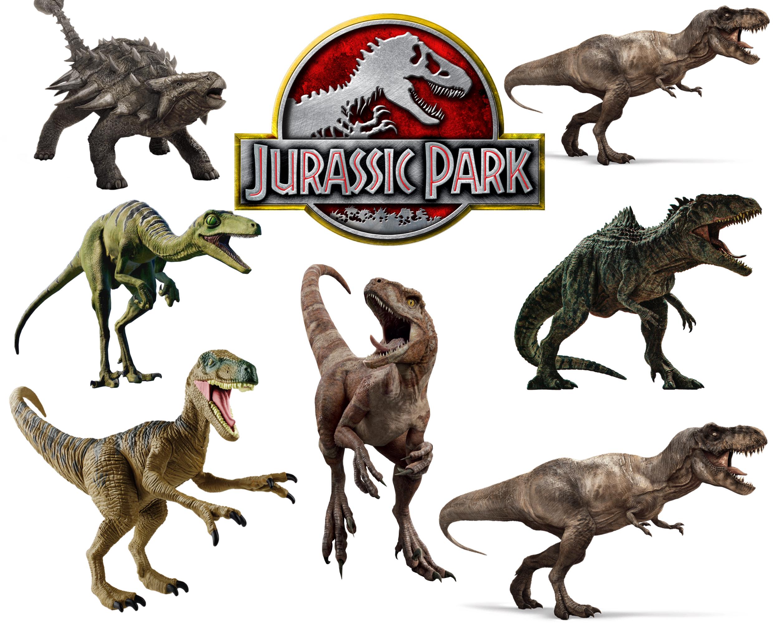 Dinosaur Clipart Bundle: Jurassic Alphabet PNG (digital Download - Etsy