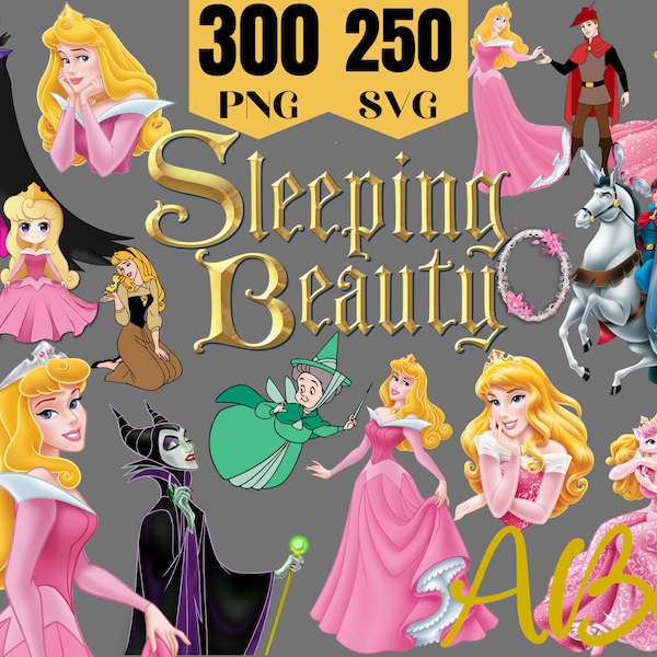Sleeping Beauty Svg - Etsy