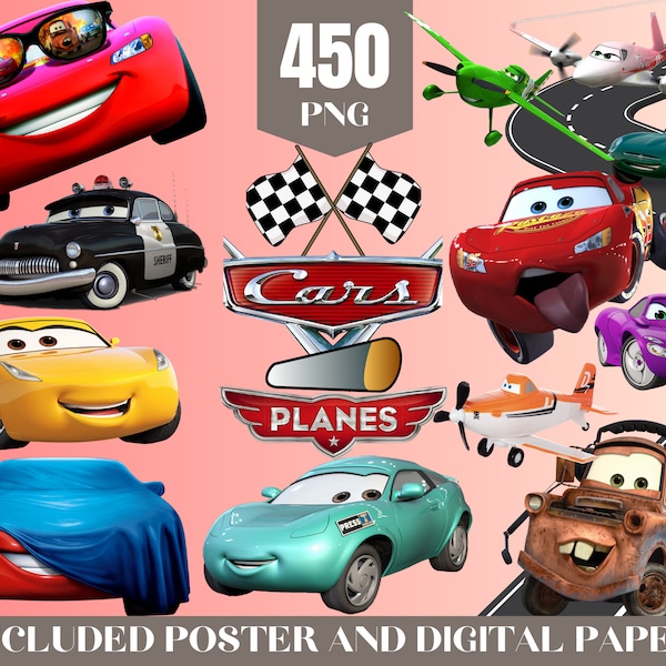 Cars Clipart - Etsy