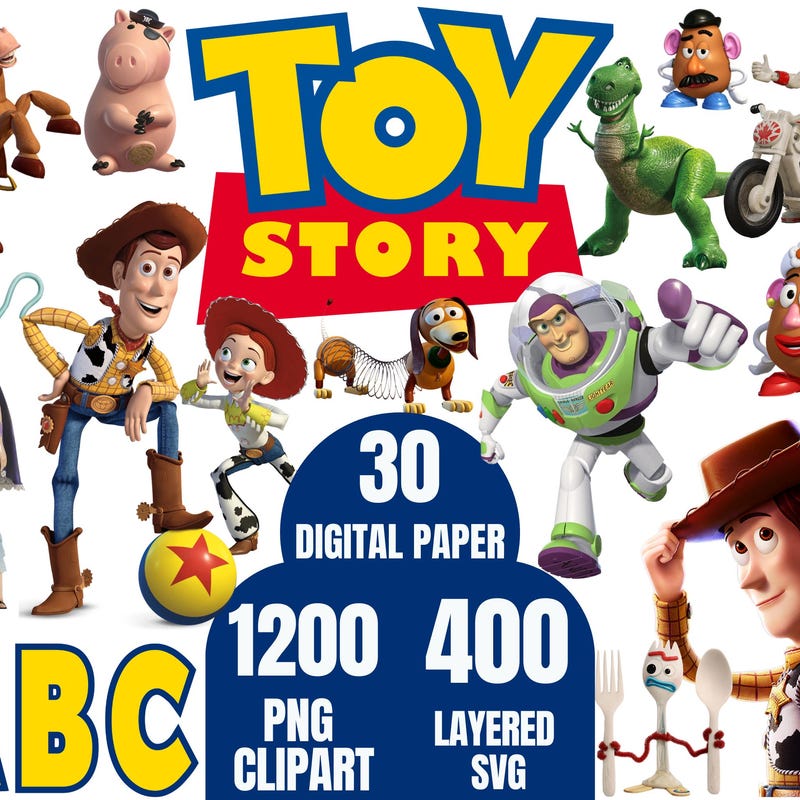 Letra de fuente de toy story - Etsy México