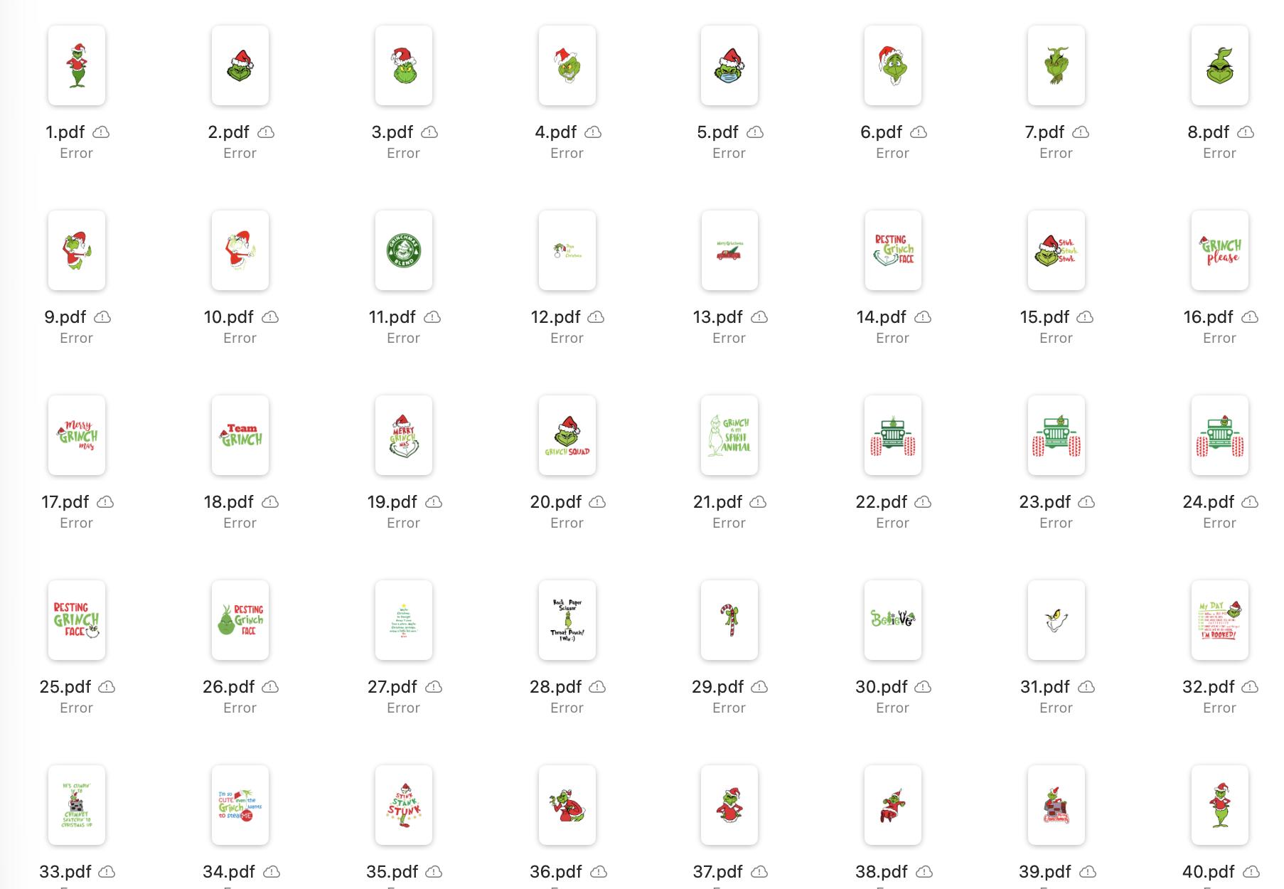 Grinch Christmas Design Bundle Png Svg Dxf Pdf | Funny Sarcastic ...