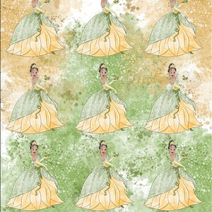 Watercolor Princess Digital Paper Pack (6 Jpgs) - Fairytale Art - Etsy
