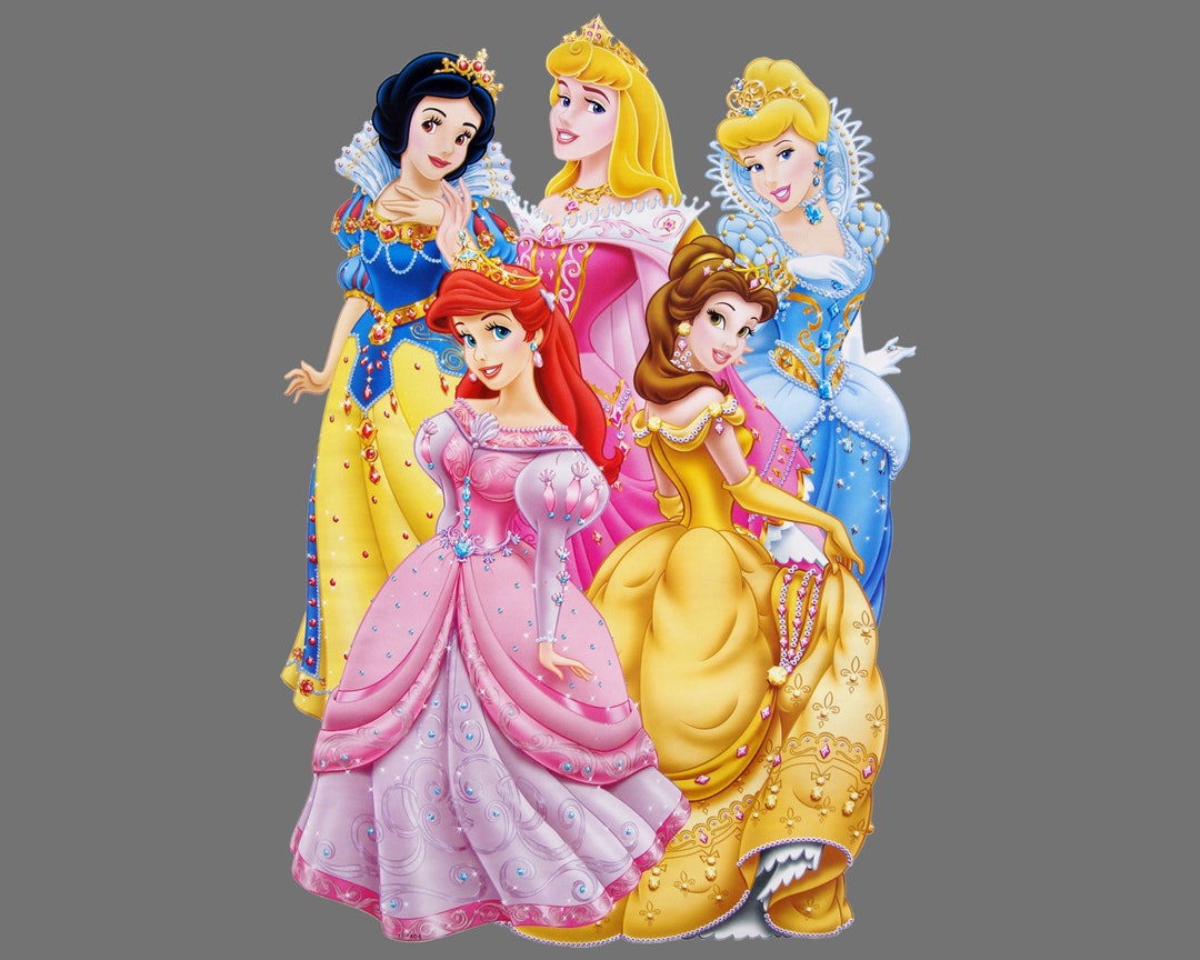 Princess Png Clipart Instant Digital Download for Iron on or Print Snow ...