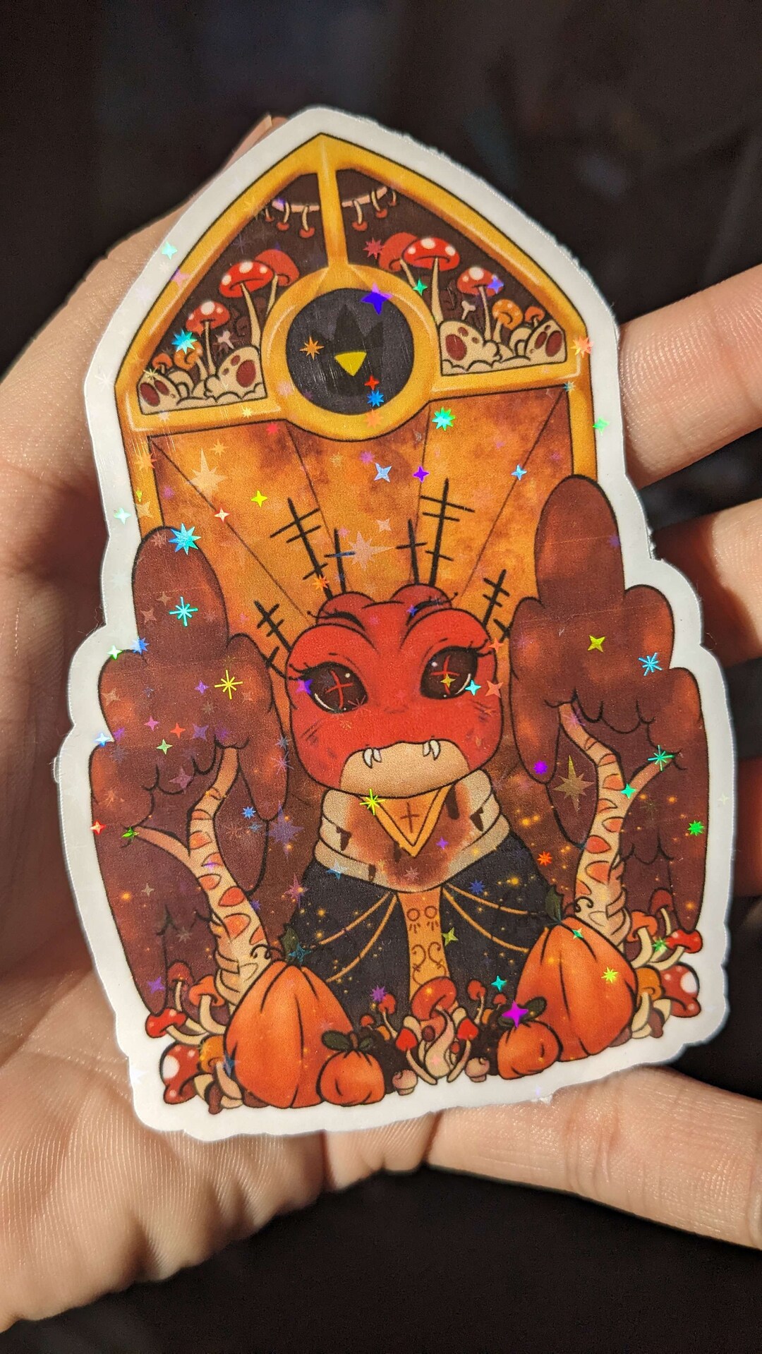 Bishop Heket Cult of the Lamb Sticker - Etsy