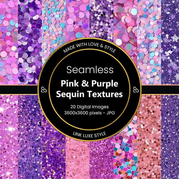 Glitter Digital Paper - Etsy