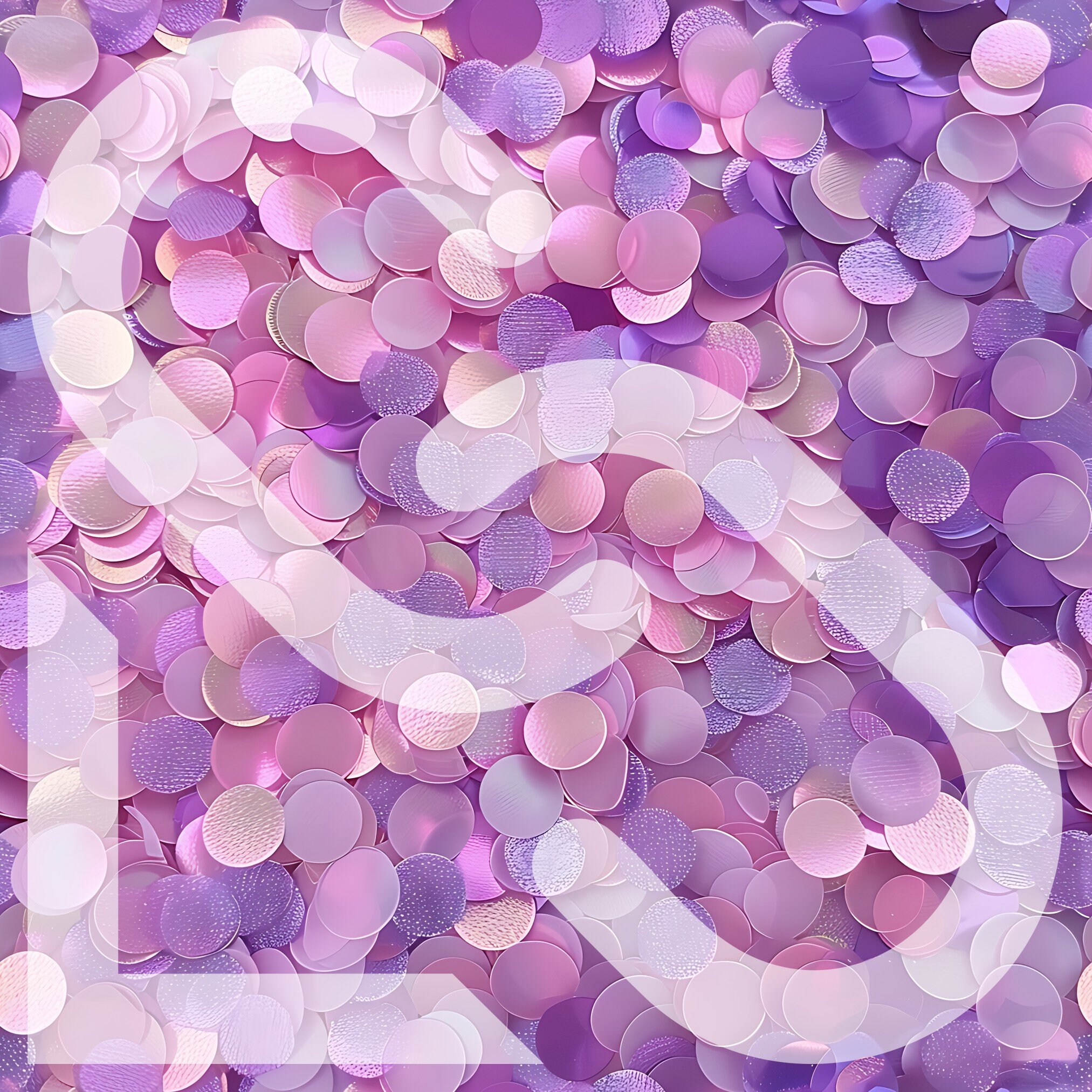 Enchanting Sequin Magic: Pastel Shiny, Pink, Purple, Rose Gold Sequins ...