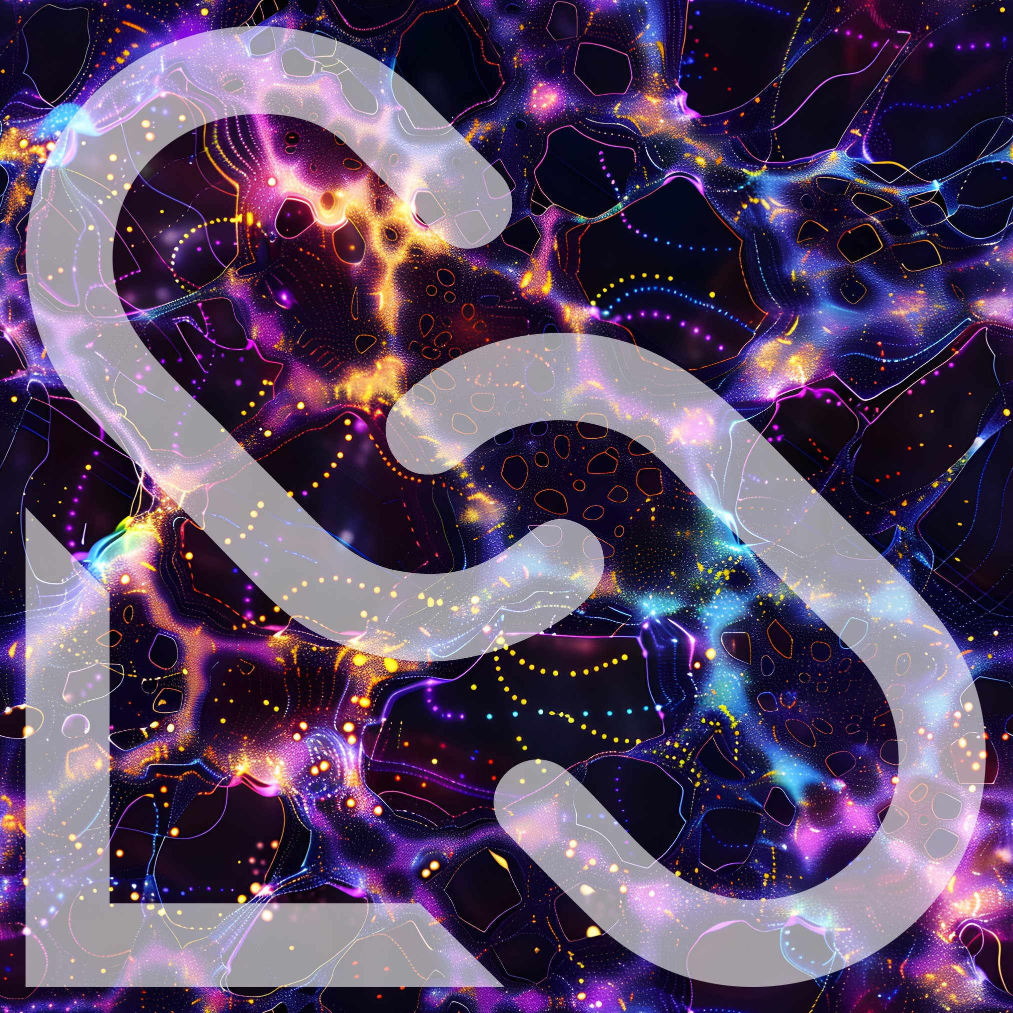 Seamless Iridescent Cosmic Fractals Multicolored Universe Fractal Art ...