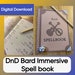 Dnd Bard Immersive Spell Book With Spell Slot Trackers – Dungeons and ...
