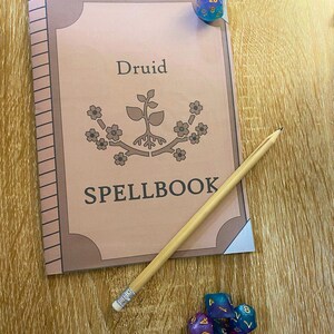 Dnd Druid Bundle - Wild Shape Sheets, Spell & Ability Tracker and ...
