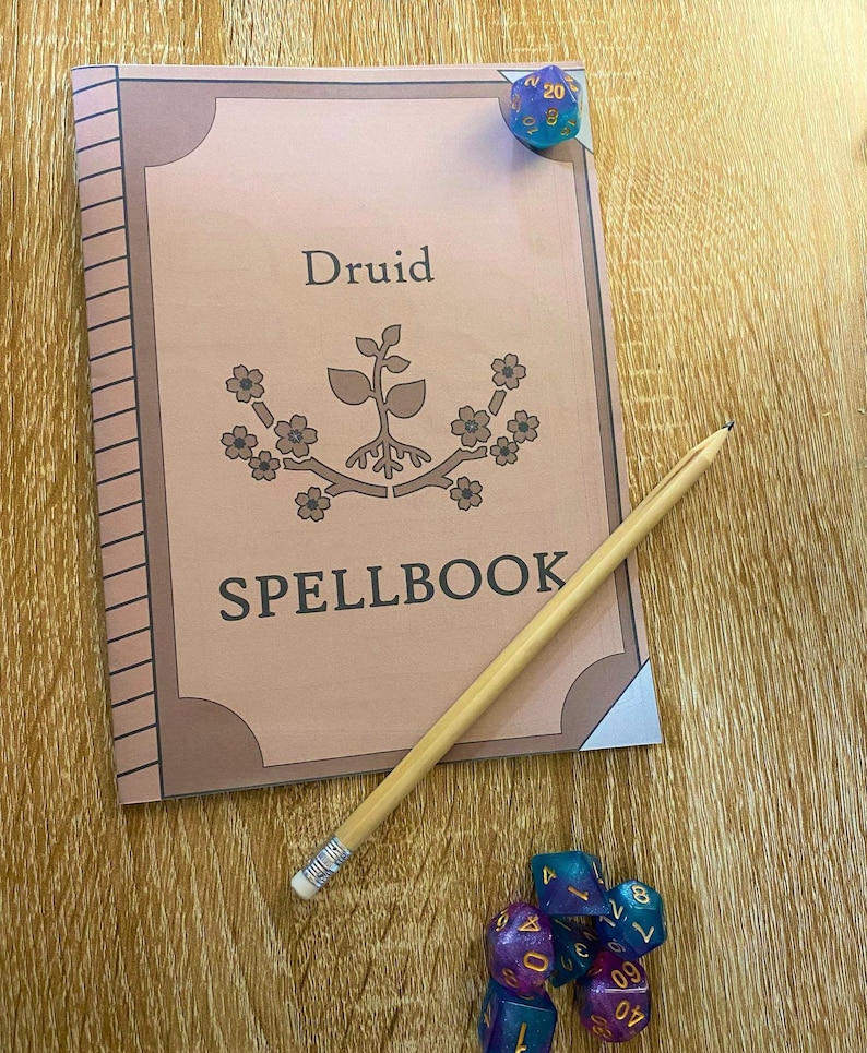Dnd Druid Bundle Wild Shape Sheets, Spell & Ability Tracker and ...