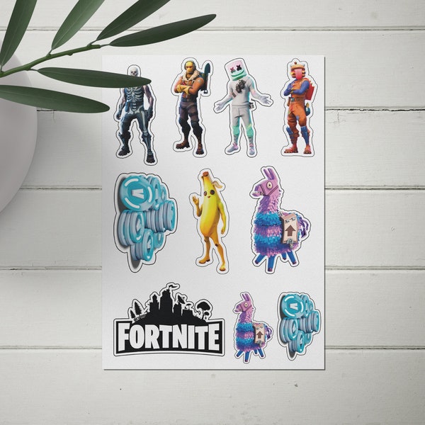 Fortnight Cake Topper - Etsy