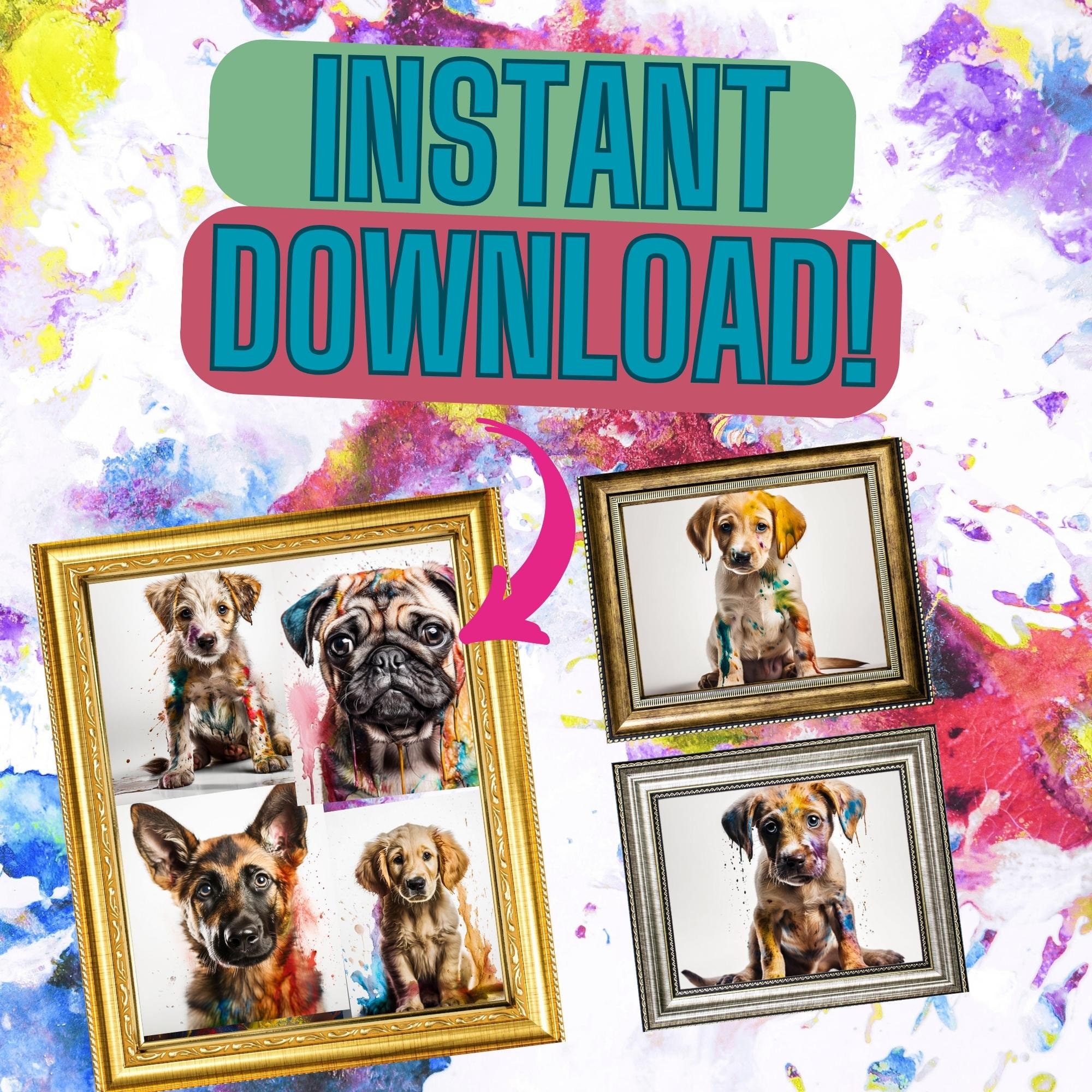 Drip Painting Animals