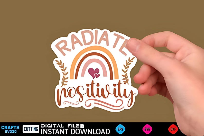 Positive Affirmation Stickers Digital Download Printable Stickers ...