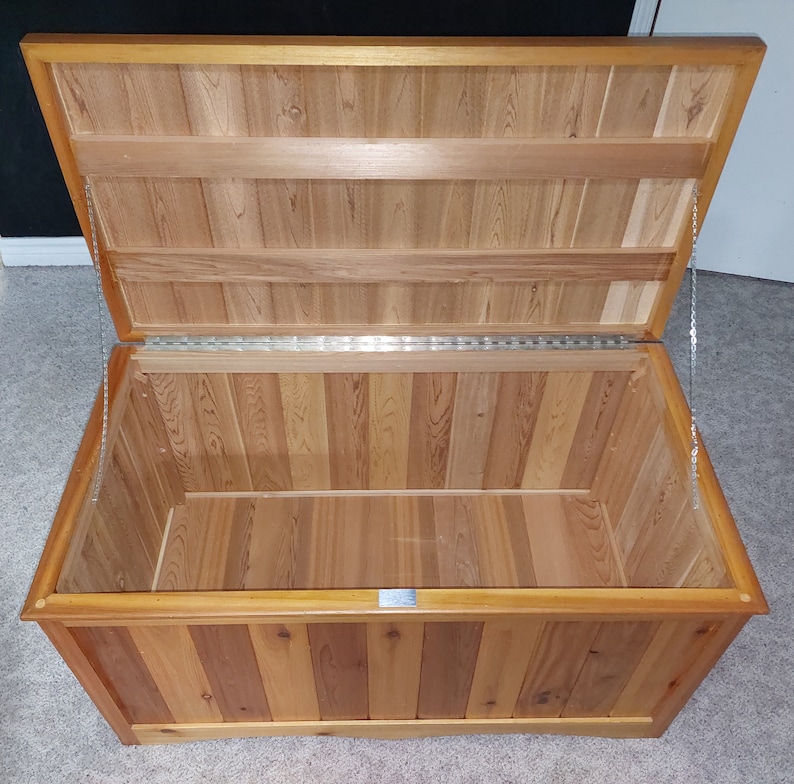 Handmade Solid Cedar Chest With Exposed Cedar Interior - Etsy Canada
