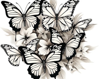 High-quality Butterfly SVG & Lightburn File for Laser Engraving ...