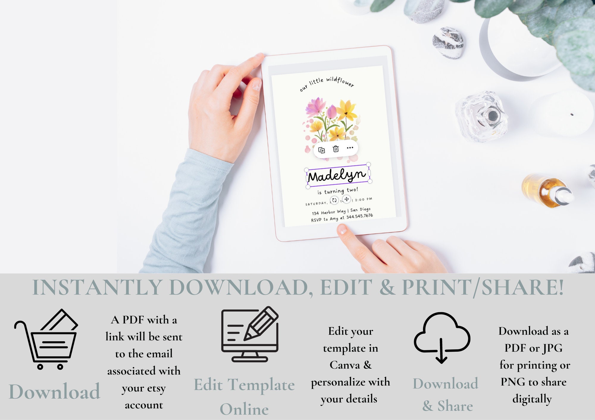 It's a Surprise Birthday Party Invitation Surprise Party Template ...