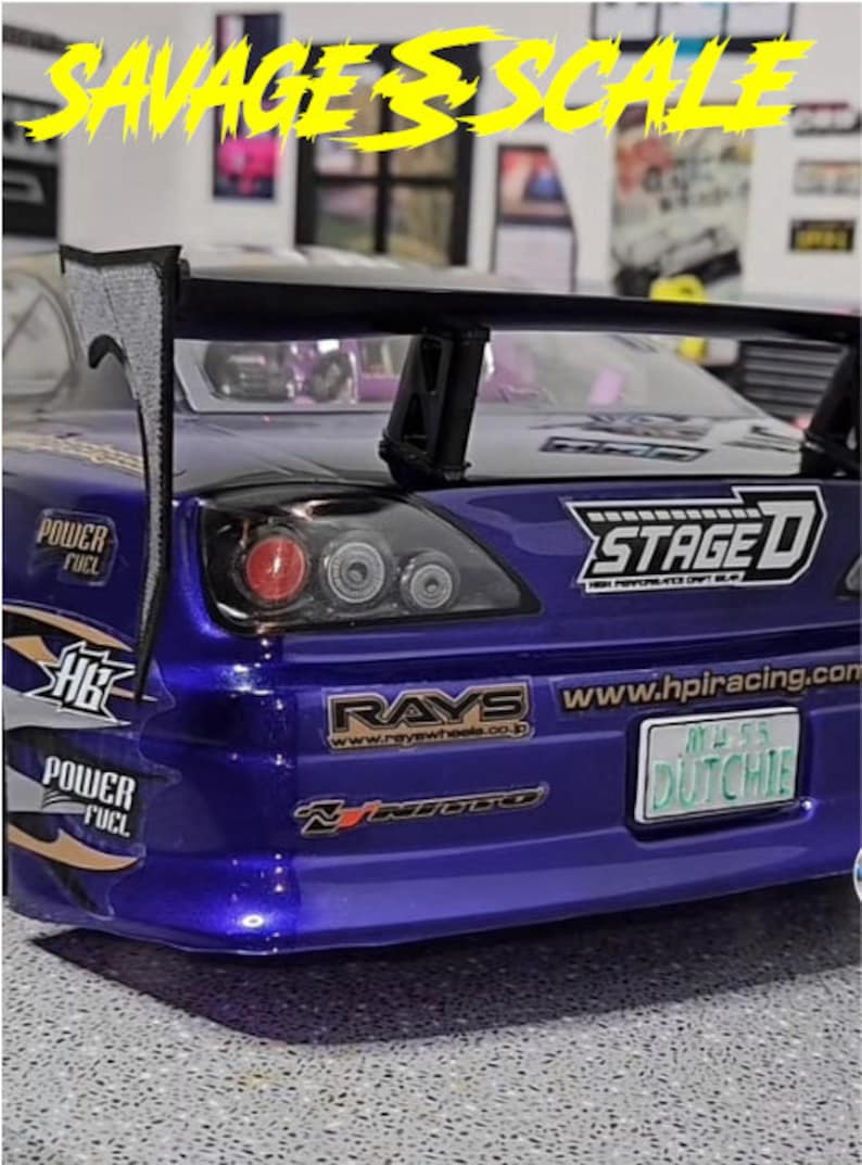 1/10 Scale RC License Plates - Etsy