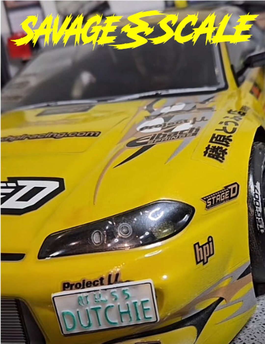 1/10 Scale RC License Plates - Etsy