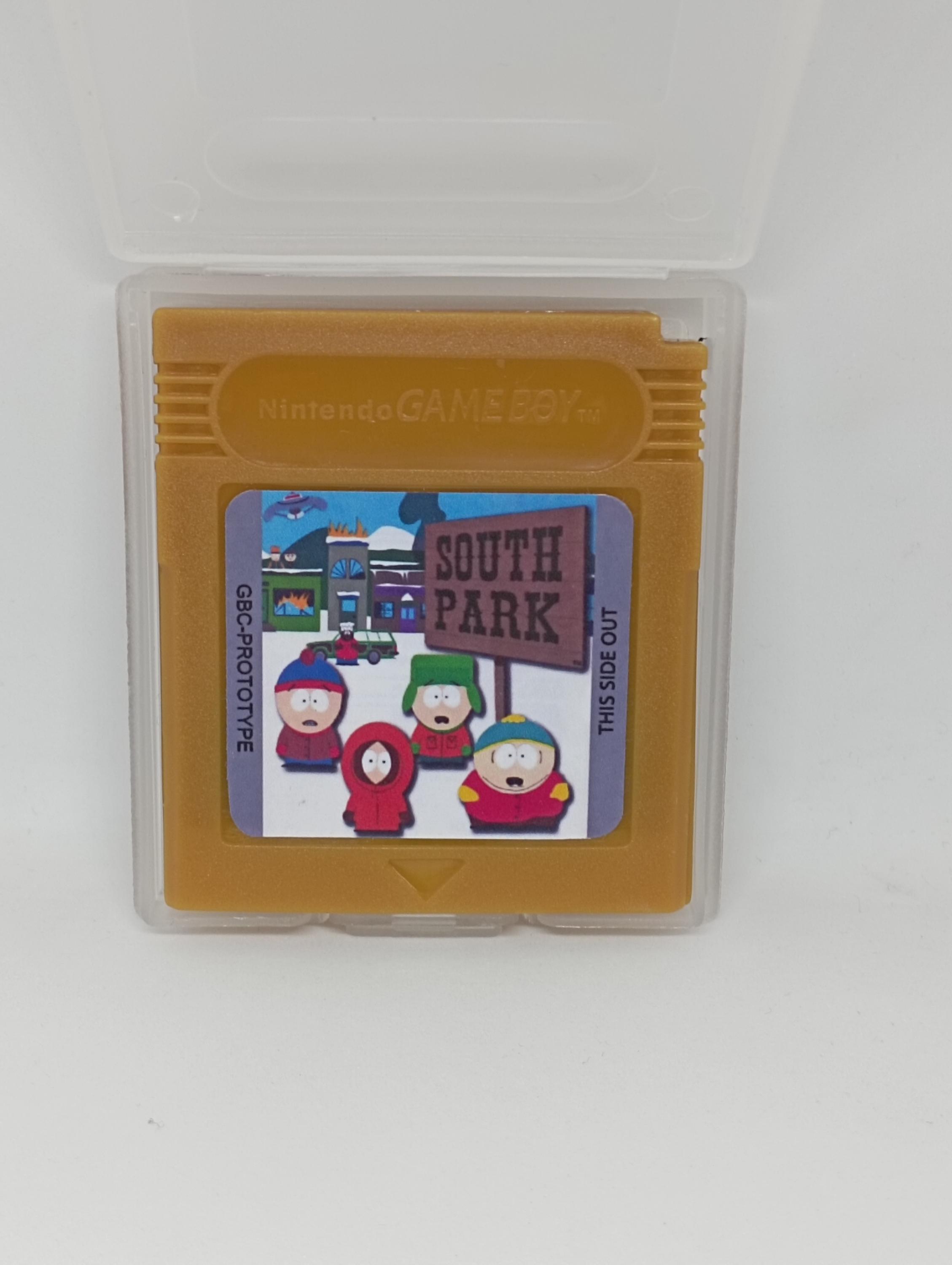 Rare Unreleased Prototype South Park for Nintendo Gameboy Color Game ...