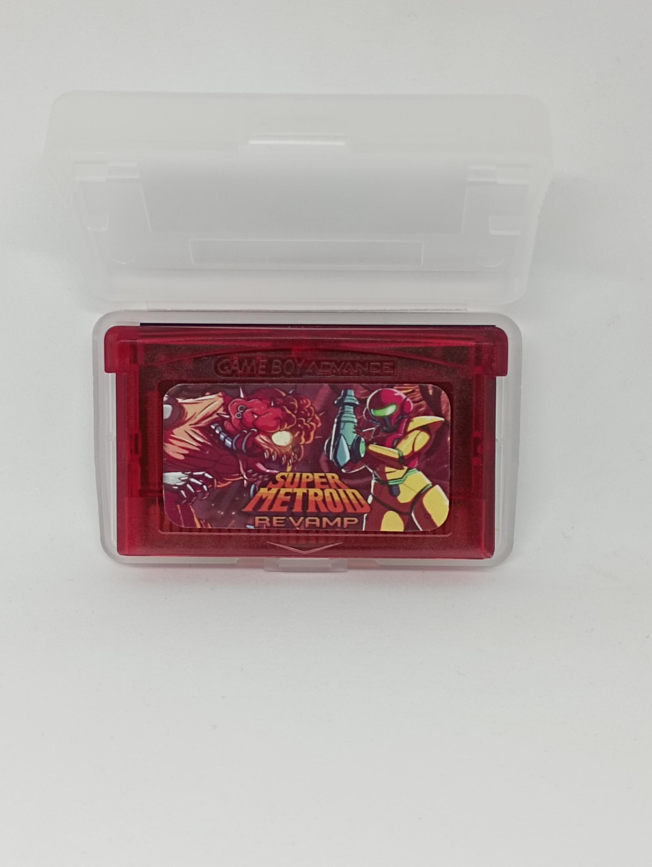 Custom Made Cartridge of Super Metroid REVAMP (hack) Last Version 2.0 ...