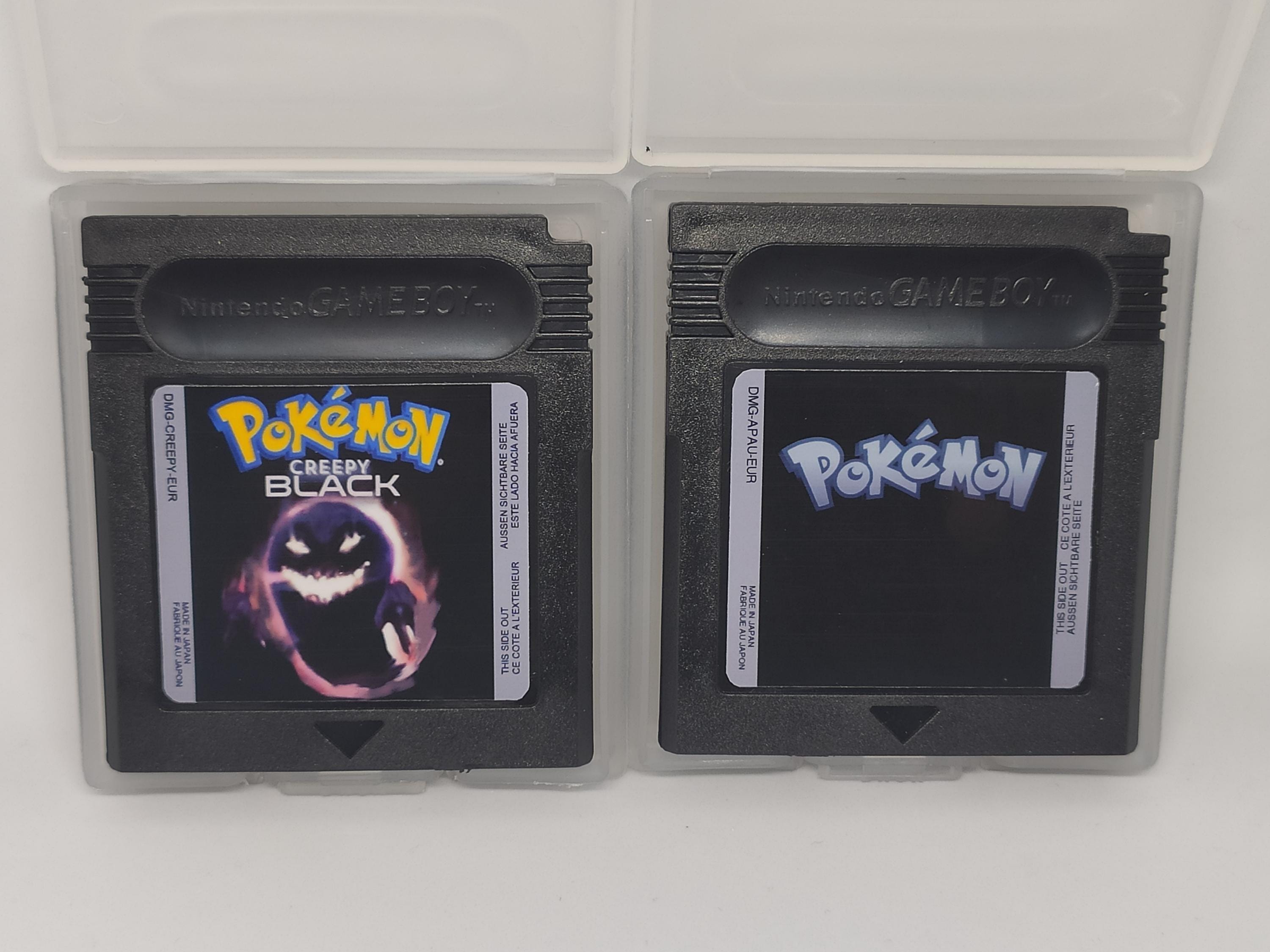 Pokemon Creepy Black for Nintendo Gameboy (red Version Hack) With the ...