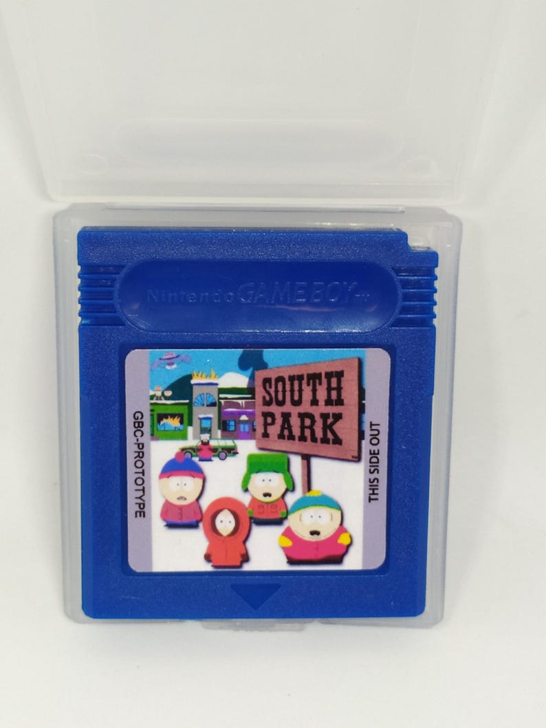 Rare Unreleased Prototype South Park For Nintendo Gameboy Color Game ...