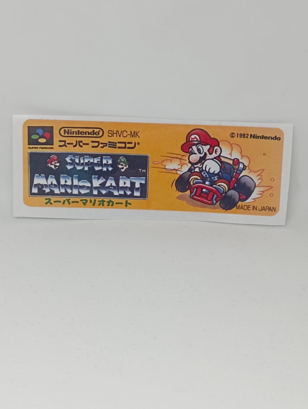 Label / Sticker for Restore Nintendo Super Famicom Sfc Cartridges of ...