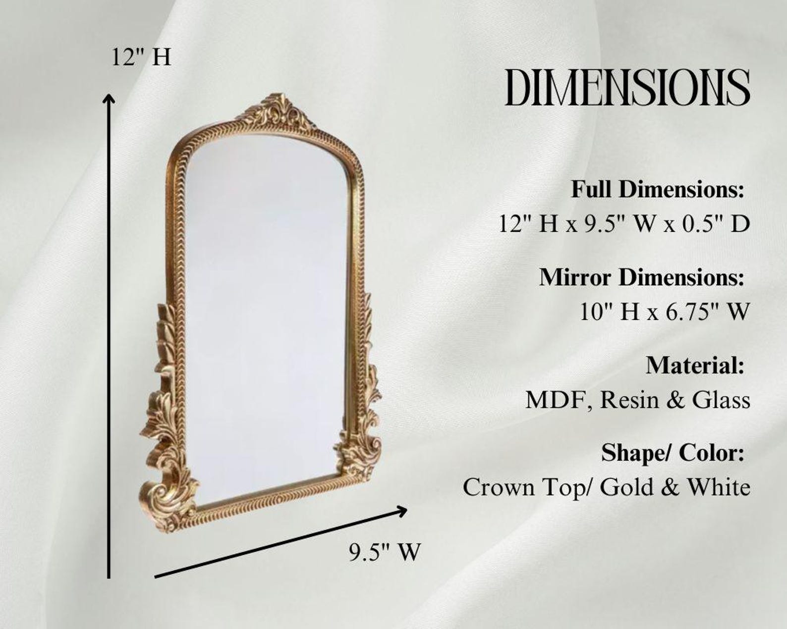 Custom Mirror Cocktail Menu: Wedding Bar Sign With Gold Frame - Etsy