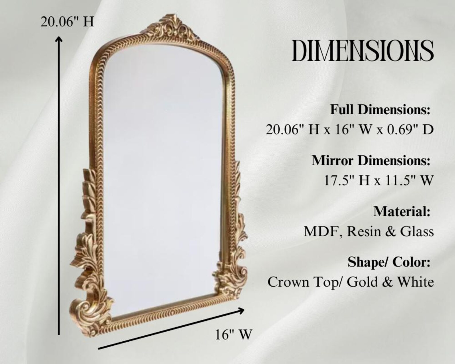 Custom Wedding Mirror Cocktail Menu Sign | Elegant Gold Mirror Wedding ...