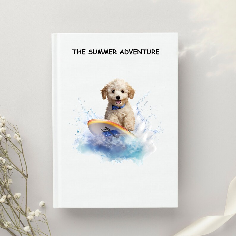 39 Poodle Puppy Watercolor Summer Adventure Time Watercolor Summer ...